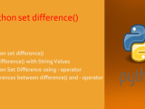 Python Set Difference Spark By Examples