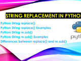 String Replacement In Python Spark By Examples