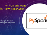 Python String In Operator With Examples Spark By Examples