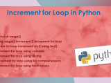 How To Increment For Loop In Python Spark By Examples