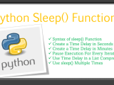 Python Sleep Function Spark By Examples
