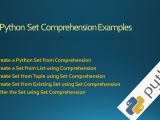 Python Set Comprehension Examples Spark By Examples