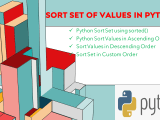 Sort Set Of Values In Python Spark By Examples