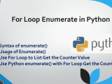 For Loop Enumerate In Python Spark By Examples