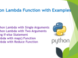 Python Lambda Function With Examples Spark By Examples