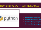 Python String Split With Examples Spark By Examples