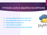Python Catch Multiple Exceptions Spark By Examples