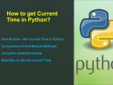 How To Get Current Time In Python Spark By Examples