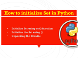 How To Initialize Set In Python Spark By Examples