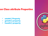 Python Class Attribute Properties Spark By Examples