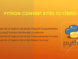 Convert List Of Tuples To List Of Lists In Python Spark By Examples
