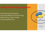 Python String Formatting Explained Spark By Examples