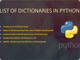List Of Dictionaries In Python Spark By Examples