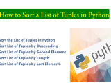 How To Sort List Of Tuples In Python Spark By Examples