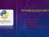 Python Slice Function Spark By Examples