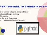 Convert Integer To String In Python Spark By Examples