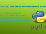 Add Package Directory To Pythonpath In Windows Spark By Examples
