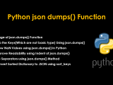 Python Json Dumps Function Spark By Examples