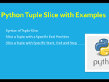 Python Tuple Slice With Examples Spark By Examples