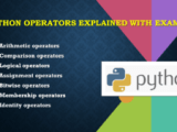 Python Operators Explained With Examples Spark By Examples