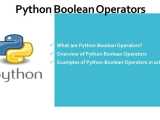 Python Boolean Operators Spark By Examples