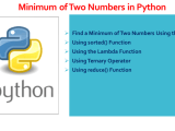 Minimum Of Two Numbers In Python Spark By Examples