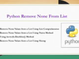 Python Remove None From List Spark By Examples