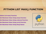 Python List Max Function Spark By Examples