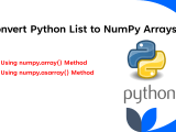 Convert Python List To Numpy Arrays Spark By Examples