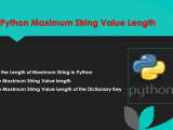 Python Maximum String Value Length Spark By Examples