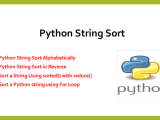 Python String Sort Spark By Examples