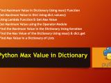 Python Max Value In Dictionary Spark By Examples
