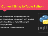 Convert String To Tuple Python Spark By Examples