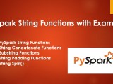 Pyspark String Functions With Examples Spark By Examples