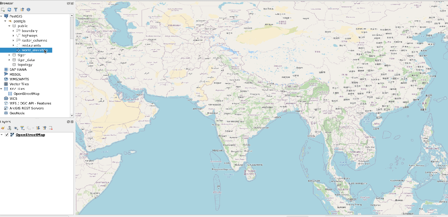 Import rasters file to PostGIS database using raster2pgsql - Spatial Dev Guru