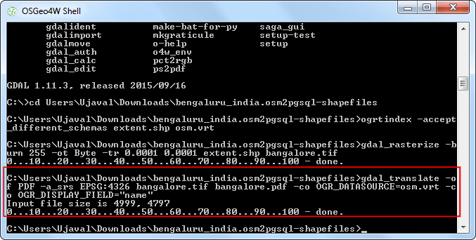 Creating Geospatial PDFs with GDAL Tools – Spatial Thoughts