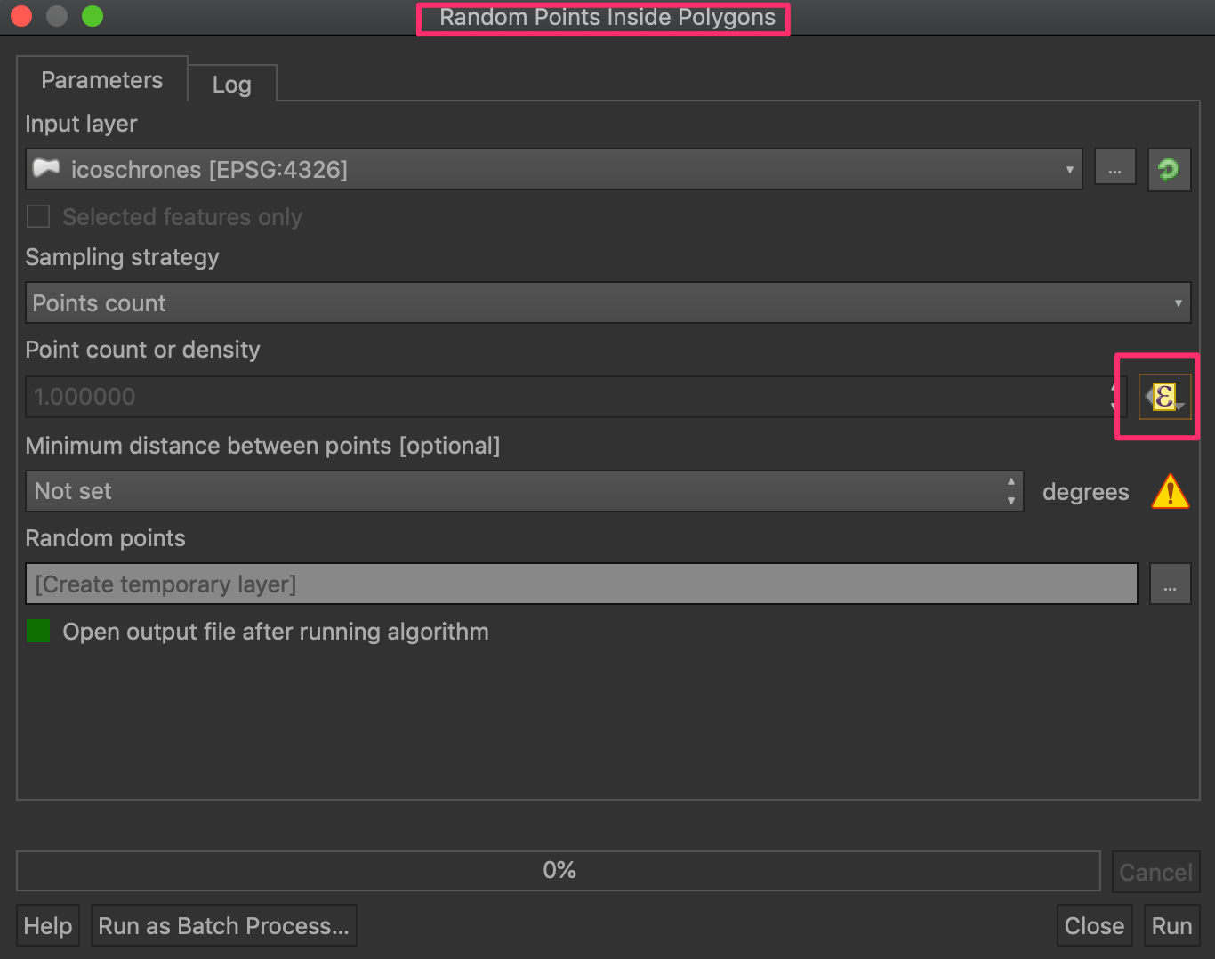 Algorithm Spatial Thoughts
