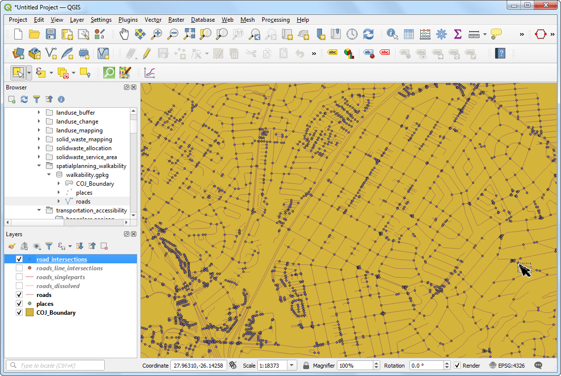 GIS Applications in Urban and Regional Planning – Spatial Thoughts