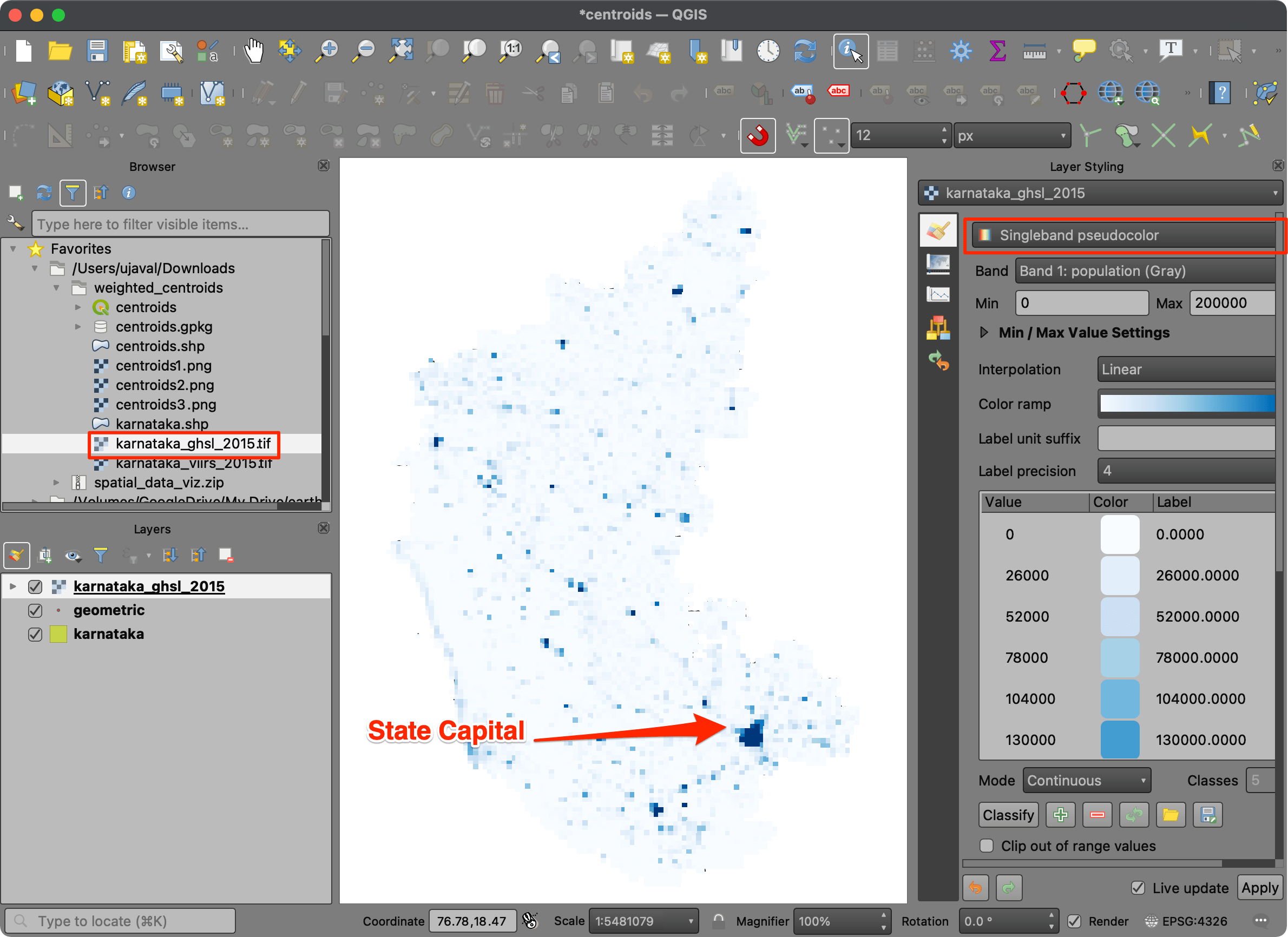 Calculating Weighted Centroids – Spatial Thoughts