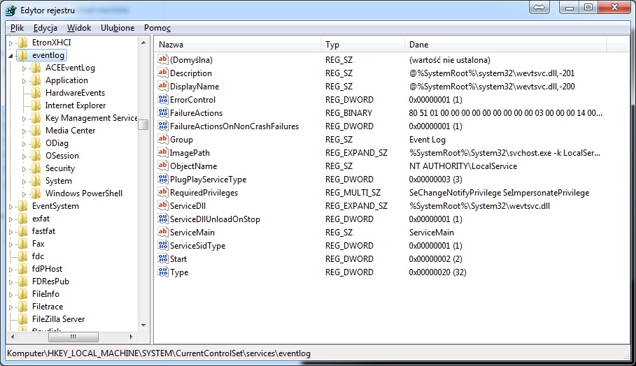 Eventlog, a dodatkowe miejsce na dysku – Spece.IT