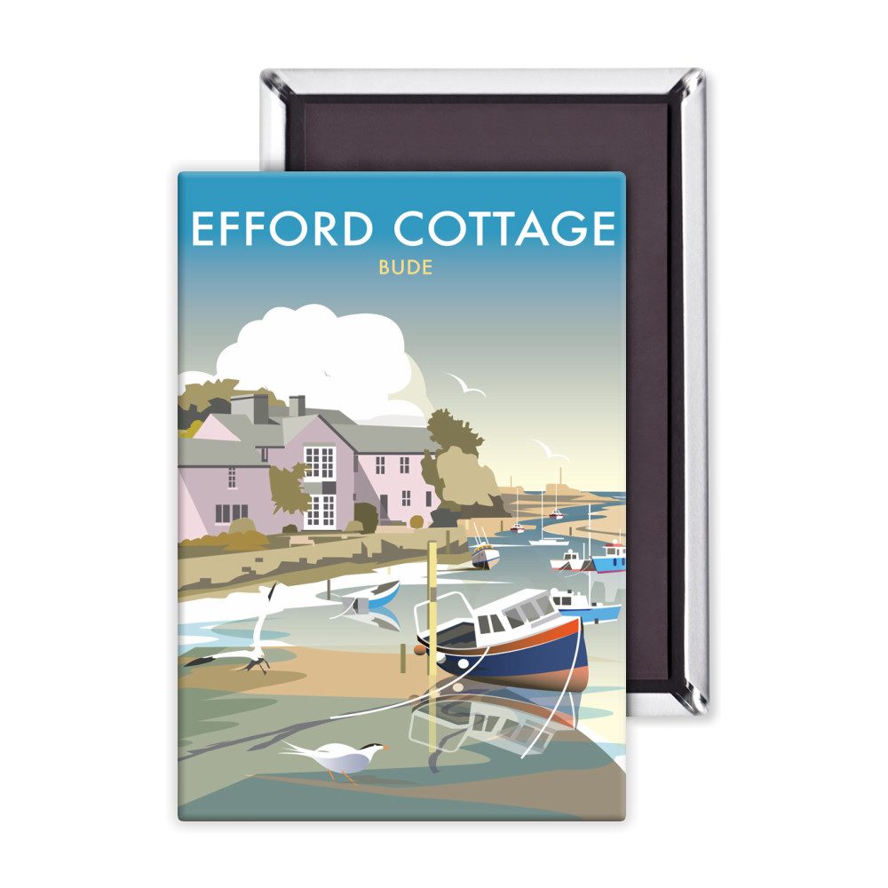 Efford Cottage Bude Magnet | Spencer Thorn
