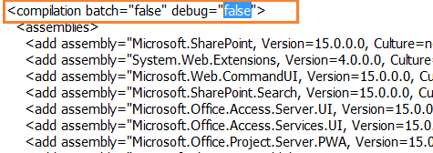 Enable Debugging In SharePoint Web.Config