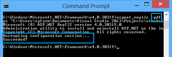 How To Encrypt Connection String In Web.config In ASP.NET
