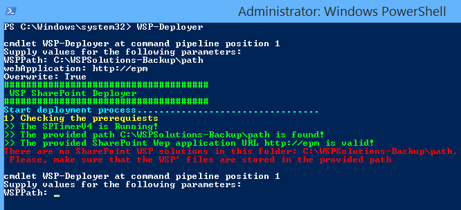 WSP Deployer: Deploy WSP SharePoint 2019 Solutions Using PowerShell
