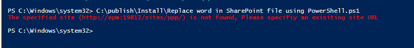 SharePoint 2019: Replace File Name Using PowerShell