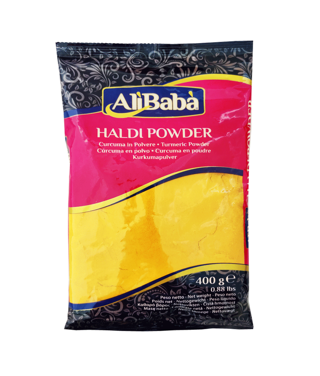 Alibaba Haldi Powder Turmeric 400 g | Spice Town - Online Grocery Store