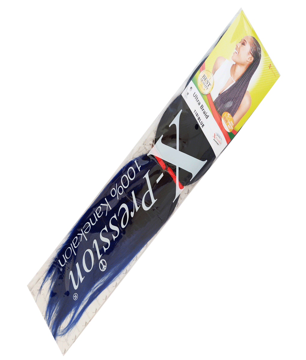 X-Pression Hair Ultra Braid T1B/Blue | Spice Town - Online Grocery Store