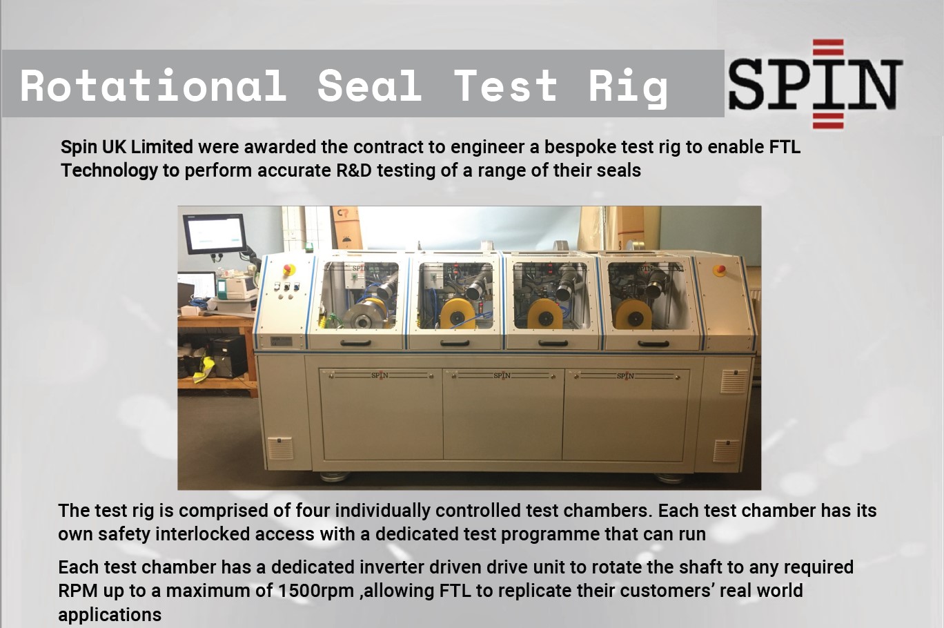 Product Information - SPIN UK LTD - View our latest product brochures