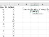 The Excel Function Count Explained Count Values In Cells