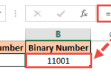 How To Convert Decimal To Binary In Excel